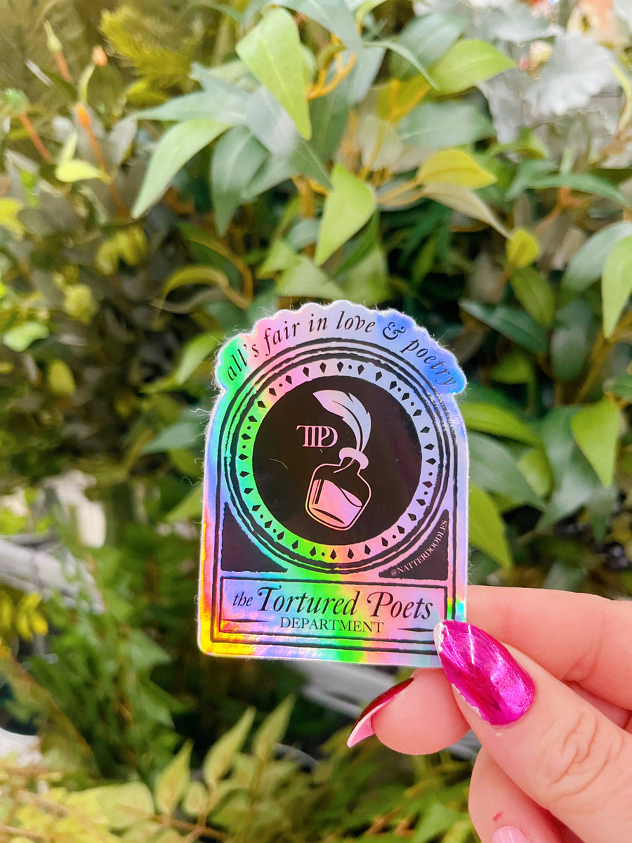 The Tortured Poets Department - Taylor Swift Vinyl Sticker – Green ...