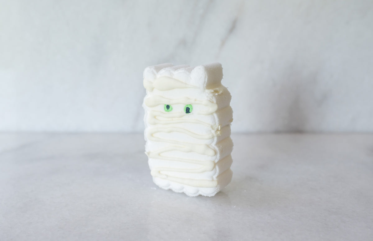 Halloween Mummy Bath Bomb – Green Bubble Gorgeous