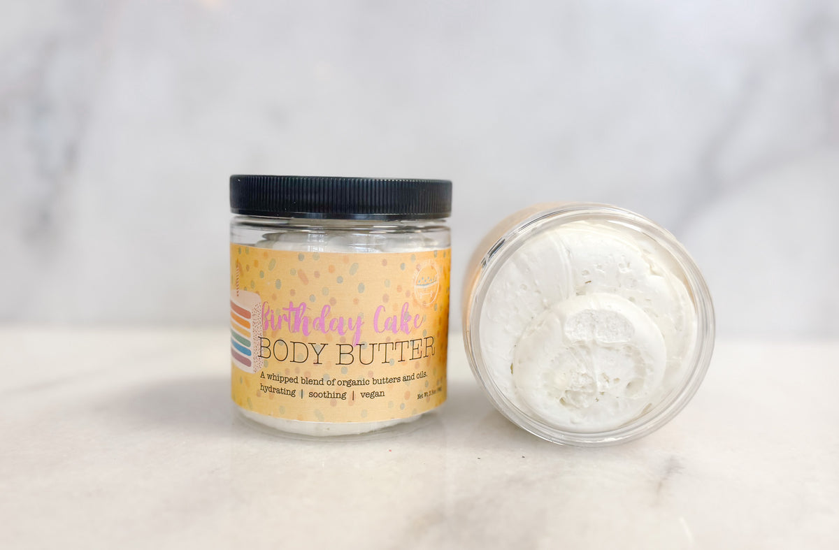 Birthday Cake Body Butter - Kid's Collection – Green Bubble Gorgeous
