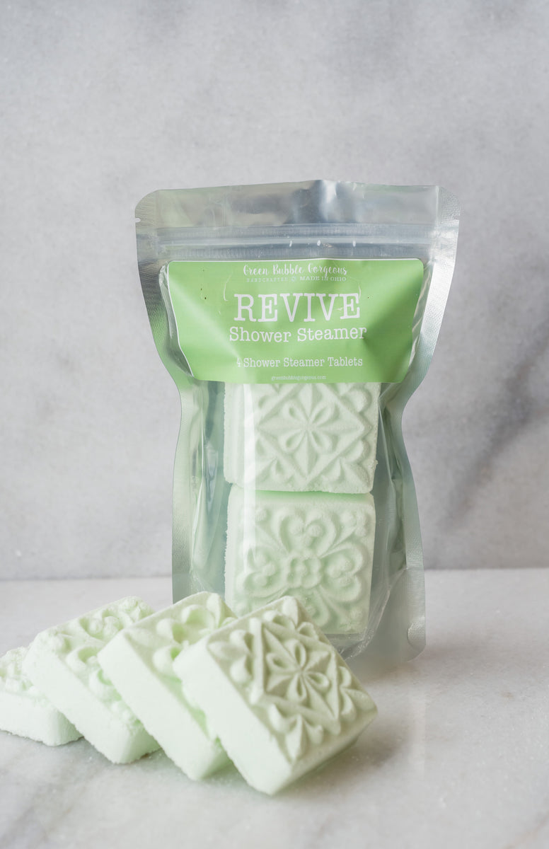 Revive Shower Steamers – Green Bubble Gorgeous