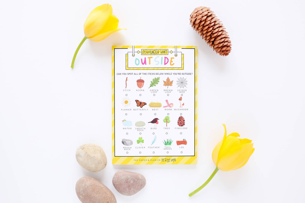 Outside Scavenger Hunt Playtime Pad® – Green Bubble Gorgeous