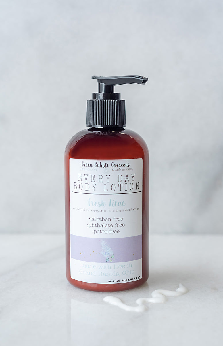 Fresh Lilac Everyday Body Lotion – Green Bubble Gorgeous