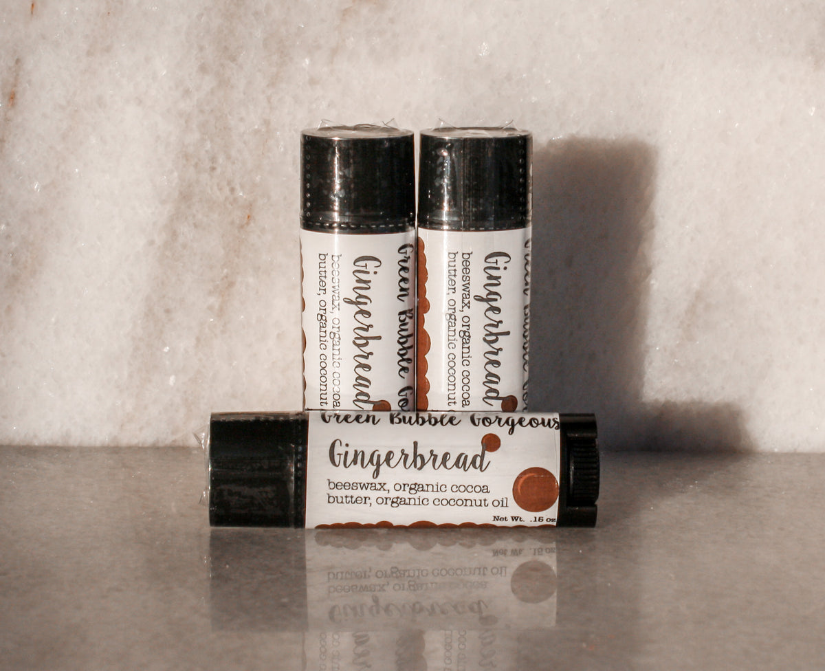 Gingerbread Lip Balm – Green Bubble Gorgeous